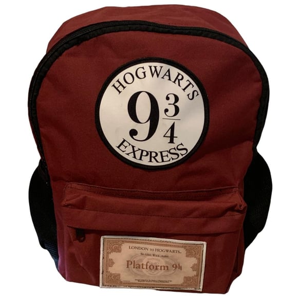 Hogwarts Express Harry Potter School Backpack BackPack Platform 9 3/4