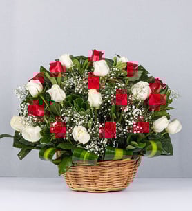 Canastas de flores: con rosas, girasoles y más - LolaFlora